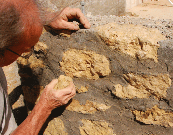 BUILDING YOUR OWN ROCK WALL USING SLIP FORM part 2 – Digging in the ...