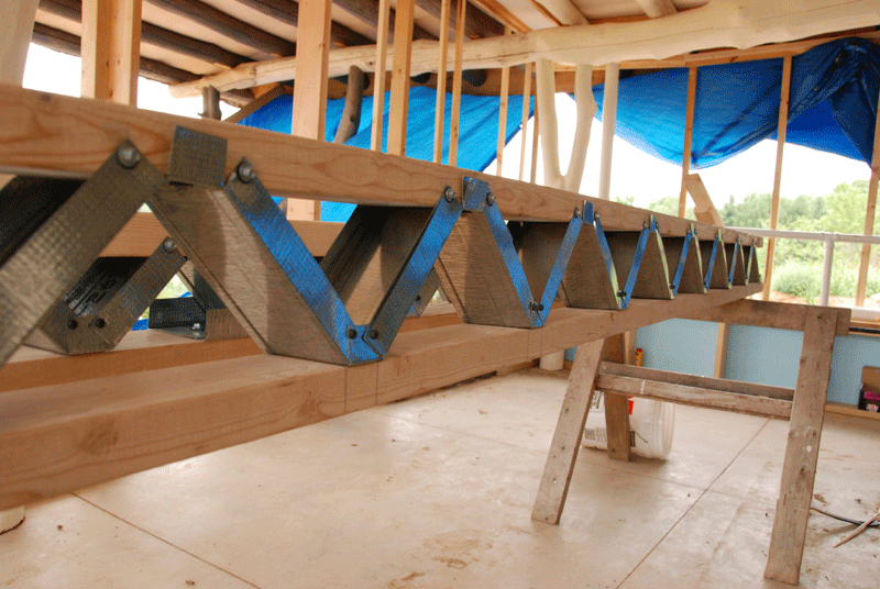 THE ROOF FOR UNDERHILL HOUSE IS A MATTER OF TRUSS – Digging in the ...