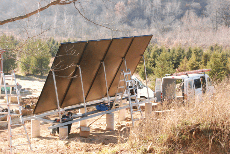 THE SOLAR PANELS ARE UP FOR UNDERHILL HOUSE – Digging in the Driftless