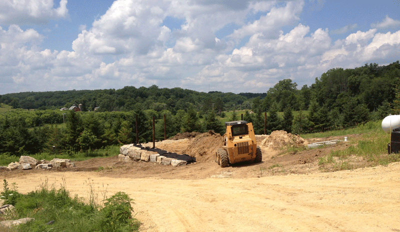 BUILDING A TERRACE GARDEN – Digging in the Driftless